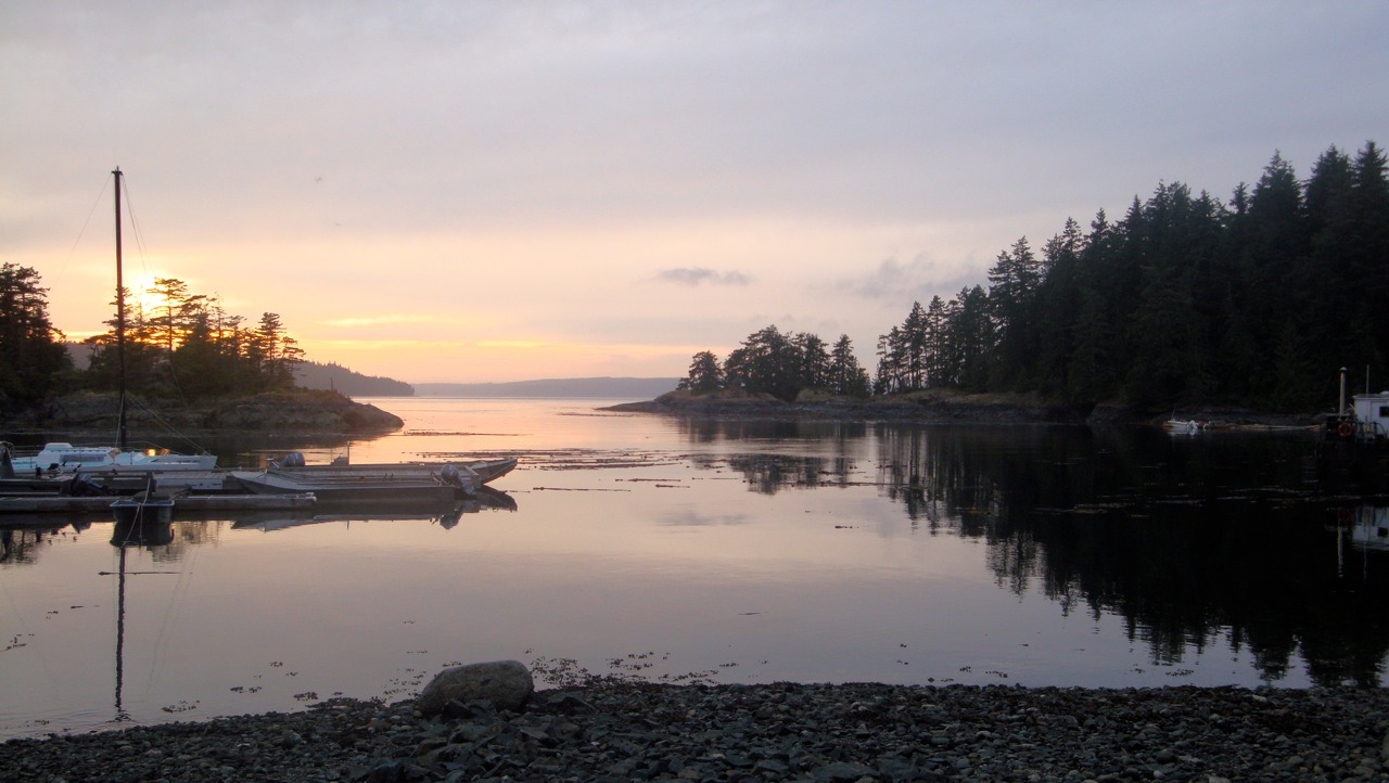 Northern Johnston Strait Oceanfront Cabin: